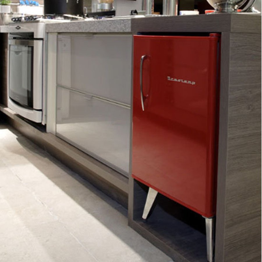 Frigobar Brastemp Retrô Vermelho 76 Litros | Lojas Colombo