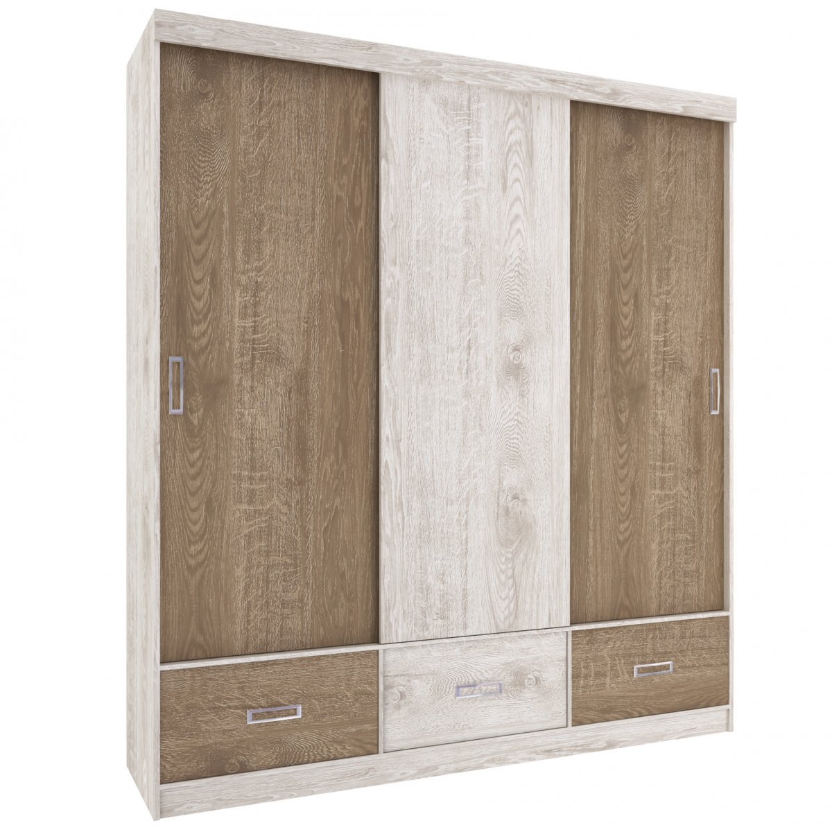 Guarda-Roupa / Roupeiro Doripel Móveis Itália, 3 Portas de Correr, 3 ...