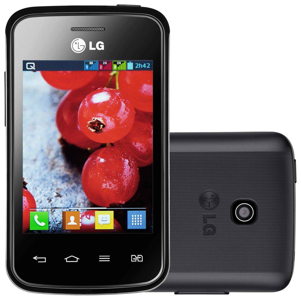 Smartphone LG L1 II 3G Tri Chip Android 4.1 2MP - Colombo