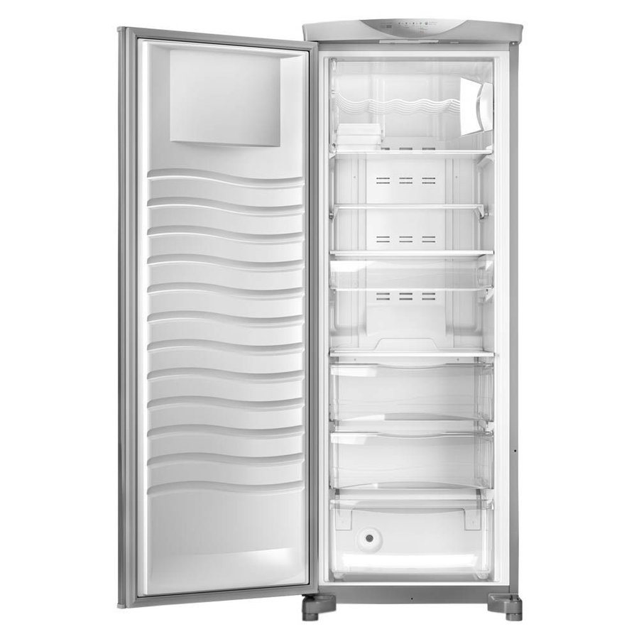 Freezer Vertical Brastemp Flex Frost Free 228 Litros - Inox