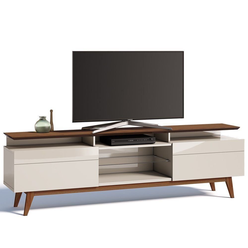 Rack Classic 218cm 2 Gavetas com Prateleira - Imcal