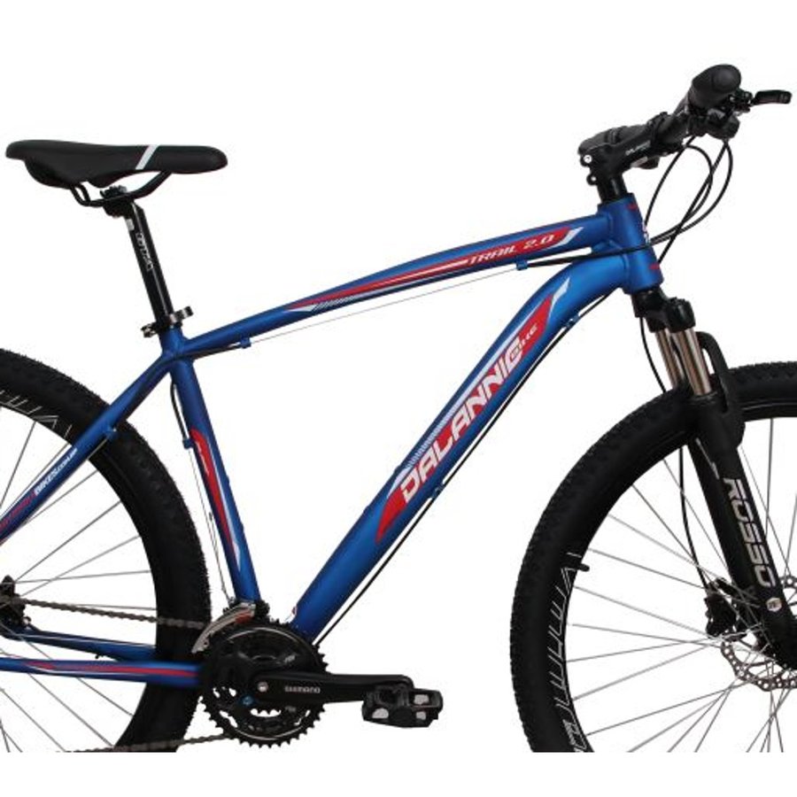 Bicicleta Aro 29 Alumínio 27V Freio Hidráulico Trail Azul - Colombo