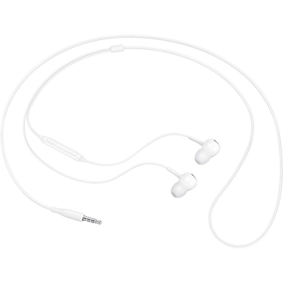 Fone De Ouvido Original Samsung Estéreo Com Fio In Ear Ig935 - Branco