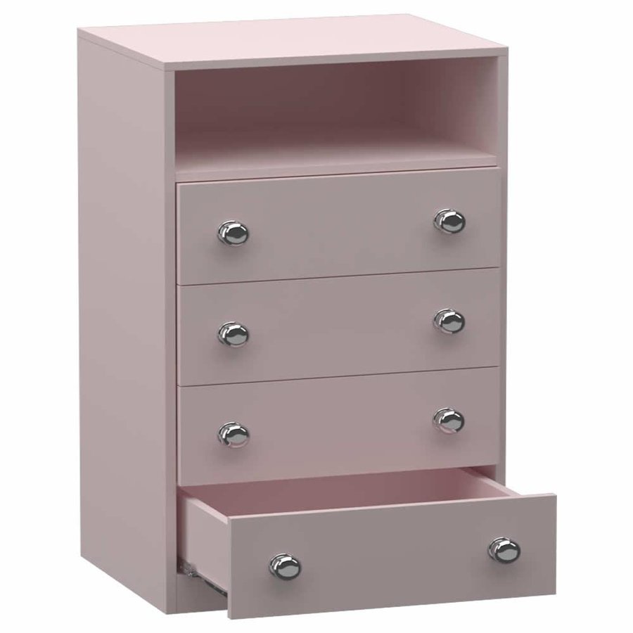 Cômoda Alta 4 Gavetas E 1 Nicho - Primolar - Colombo