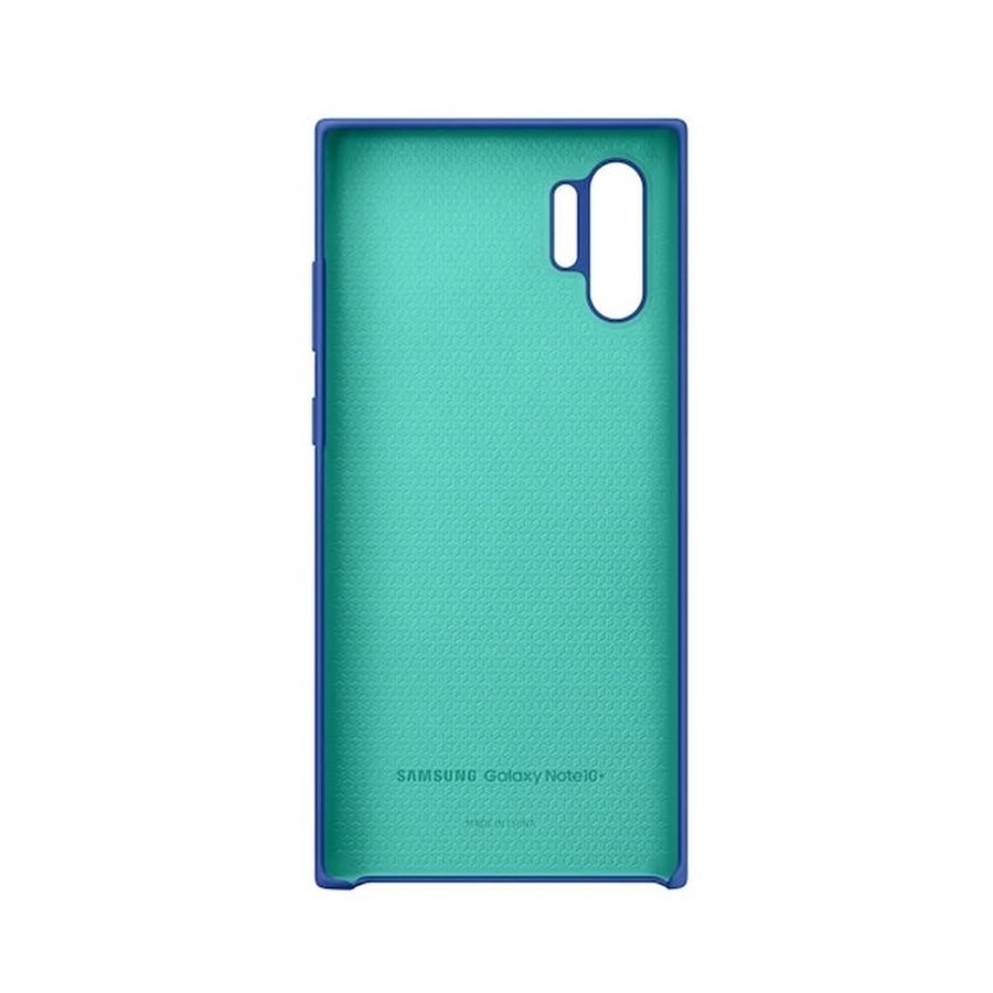 Capa de Silicone Note 10 Plus Azul Original Samsung Galaxy Note 10+ Capa de Silicone Note 10 Plus Azul Original Samsung Galaxy Note 10+