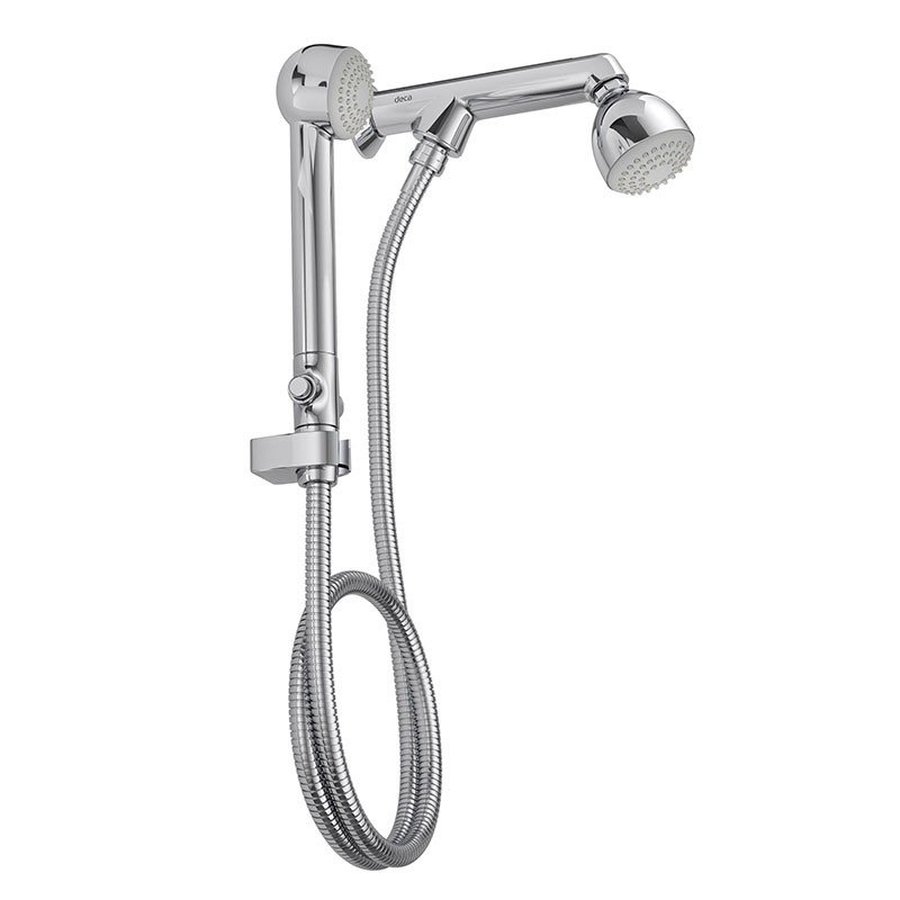 Chuveiro Deca Max 1975 C de Parede com Desviador Cromado