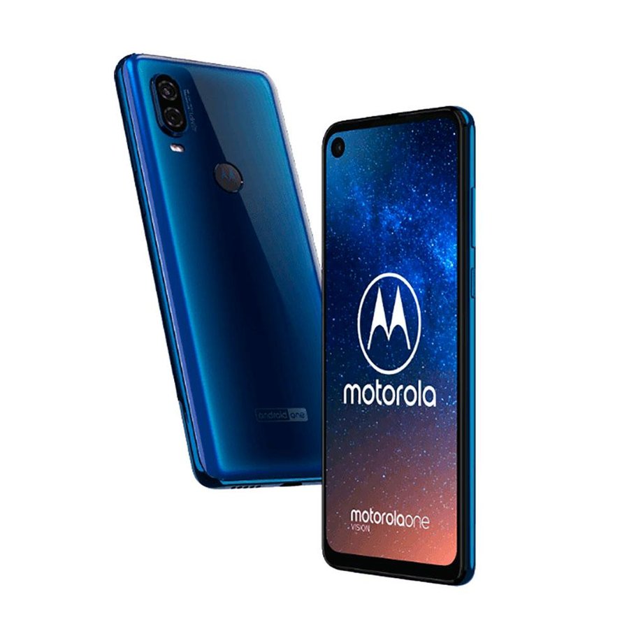 Celular Motorola Moto One Vision Azul Safira 128GB Tela 6.3" Octacore ...