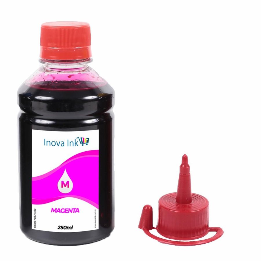 Tinta para Epson EcoTank L380 Magenta 250ml Inova Ink
