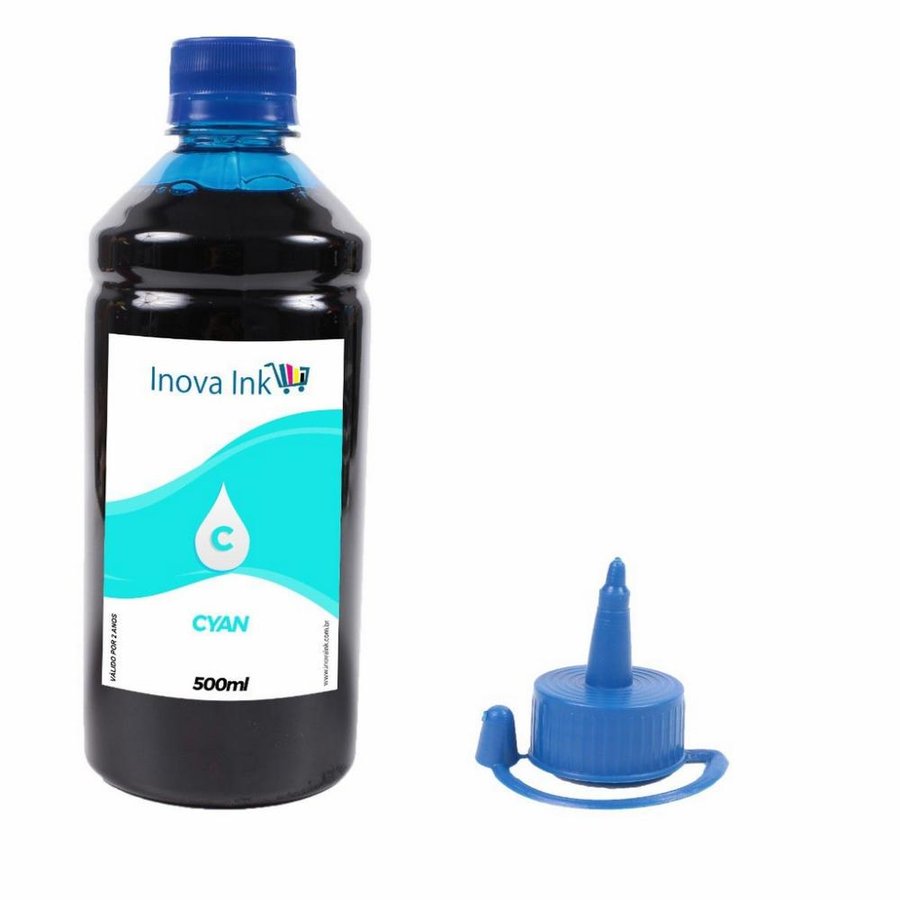 Kit 4 Tintas Para Epson Ecotank L395 1 Litro Black 500ml coloridas ...