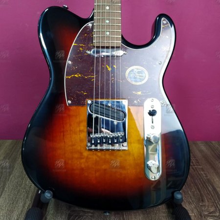 Guitarra Tagima Telecaster T-855 Linha Brasil Sunburst Escudo Tortoise ...
