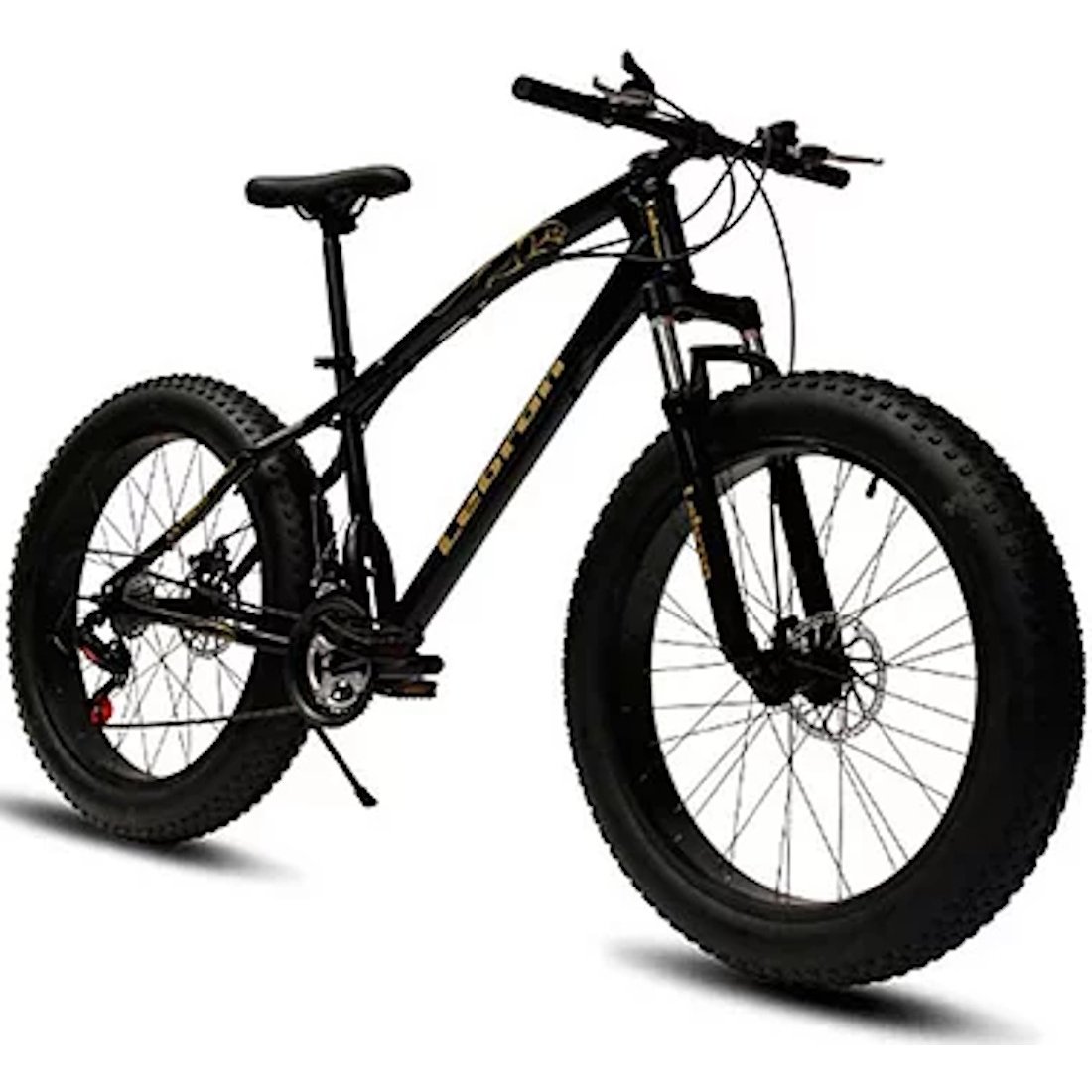 Bicicleta Doobe SBP2640 Aro 26 MTB 21V Freio a Disco - Preta - Colombo