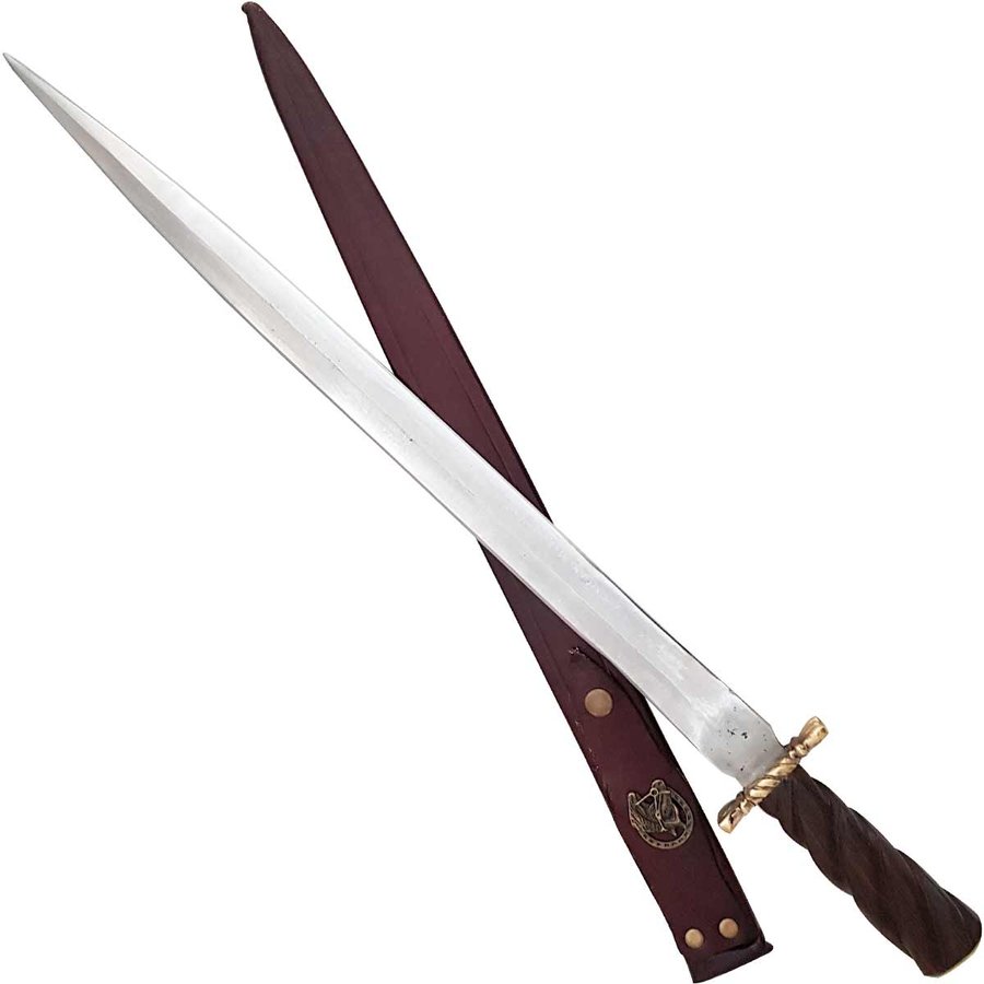 Adaga Gaúcha Modelo Antigo 19" em Aço Carbono 1070 Super Afiada Cabo ...