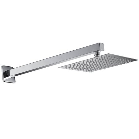 Chuveiro Quadrado Inox Chuveiro Slim Chuveiro Moderno Jiwi Metais - Colombo