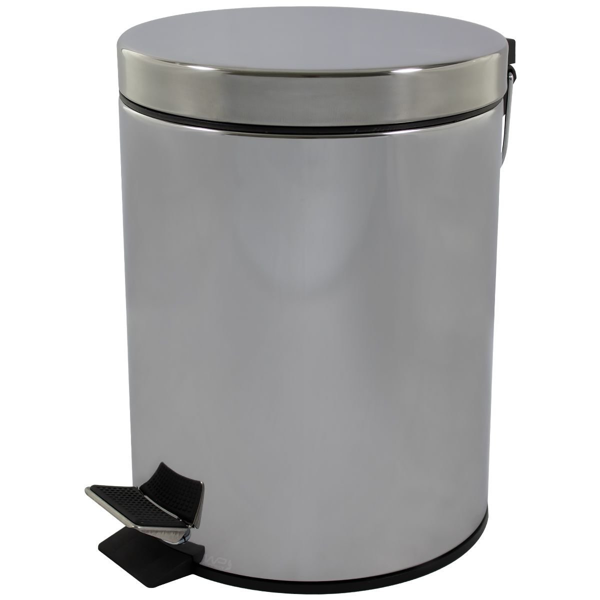 Lixeira 5 Litros com Pedal Aço Inox Cobre ou Prata - Colombo