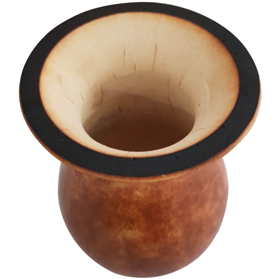 Cuia Para Chimarrão Mate De Porongo Natural Artesanal Lisa