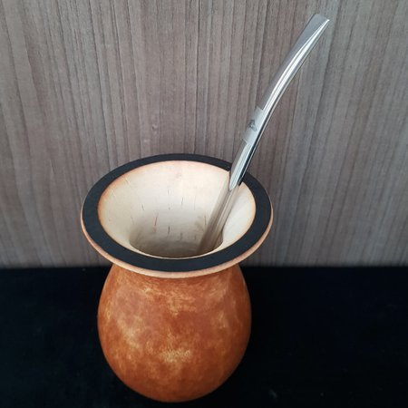 Cuia Para Chimarrão Mate De Porongo Natural Artesanal Lisa