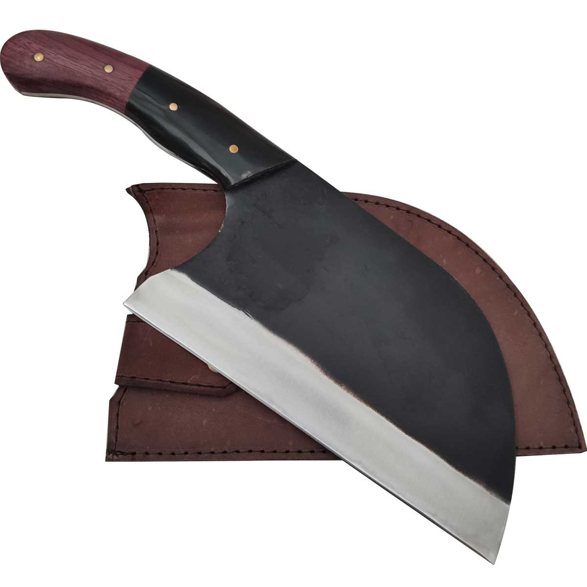 Cutelo Servio Artesanal Aço Cirúrgico Inox 420c Lâmina de 22cm Brut ...