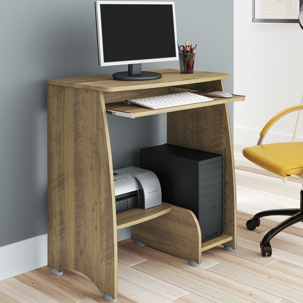 Mesa Para Computador Pixel Pinho - Artely