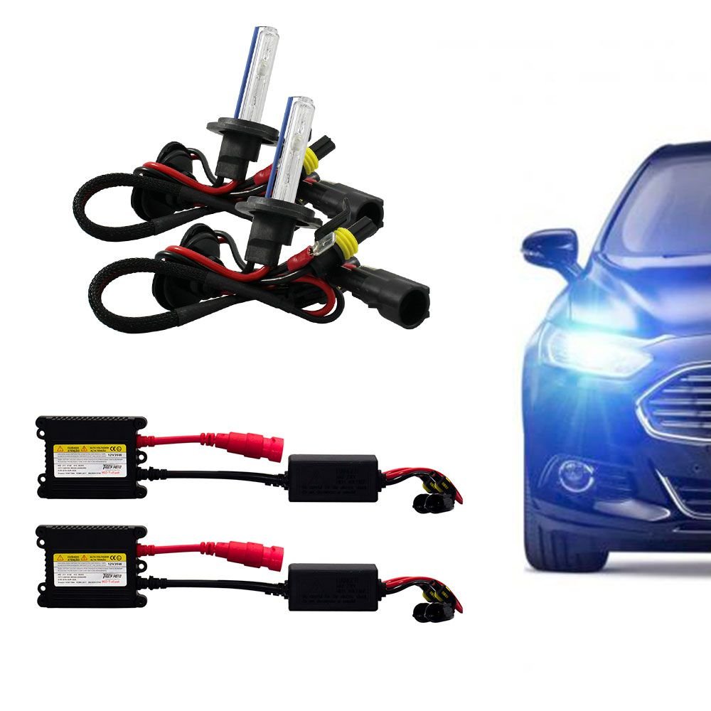 Kit Xenon Completo H7 8000K Tonalidade Azulada - Tiger - Colombo