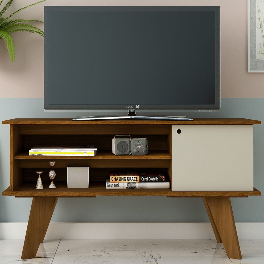 Rack Para Tv Até 50 Polegadas Frank Freijó/off White - Artely - Colombo