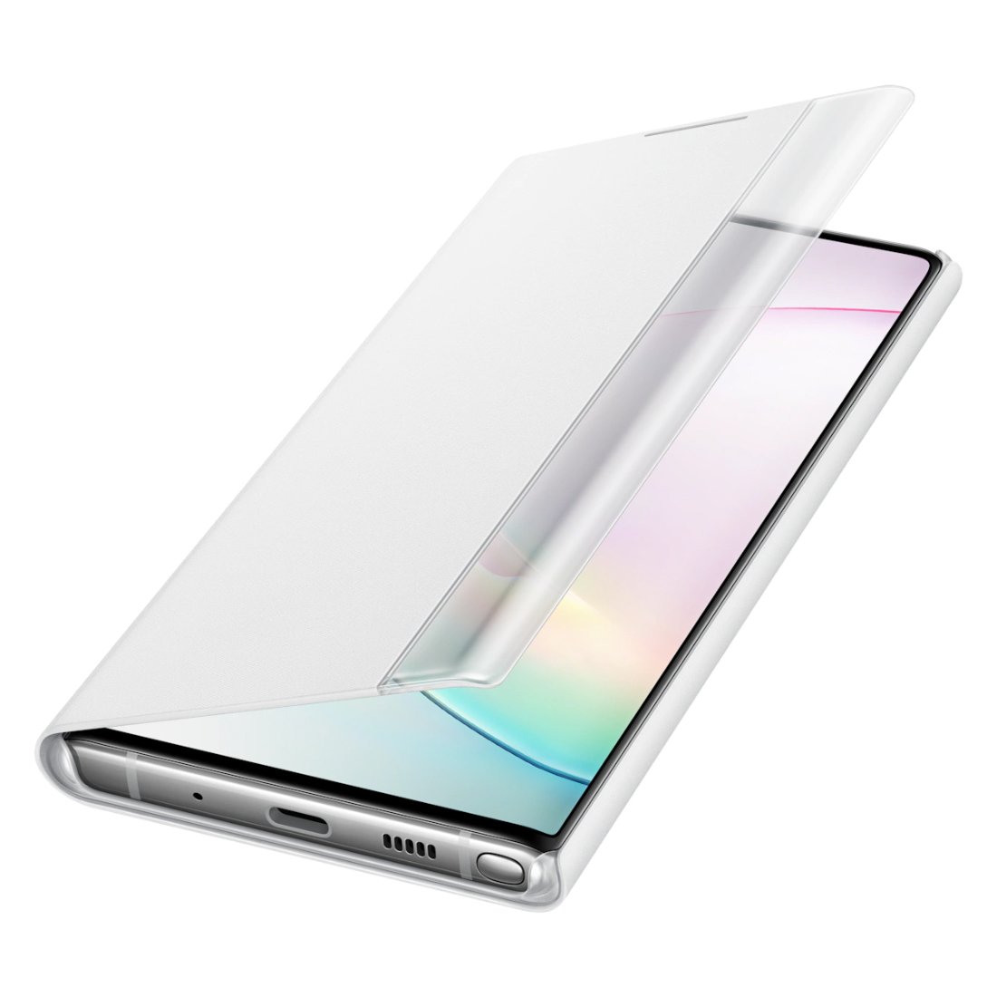 Capa Clear View Samsung Galaxy Note 10 Original Branco Capa Clear View Samsung Galaxy Note 10 Original Branco