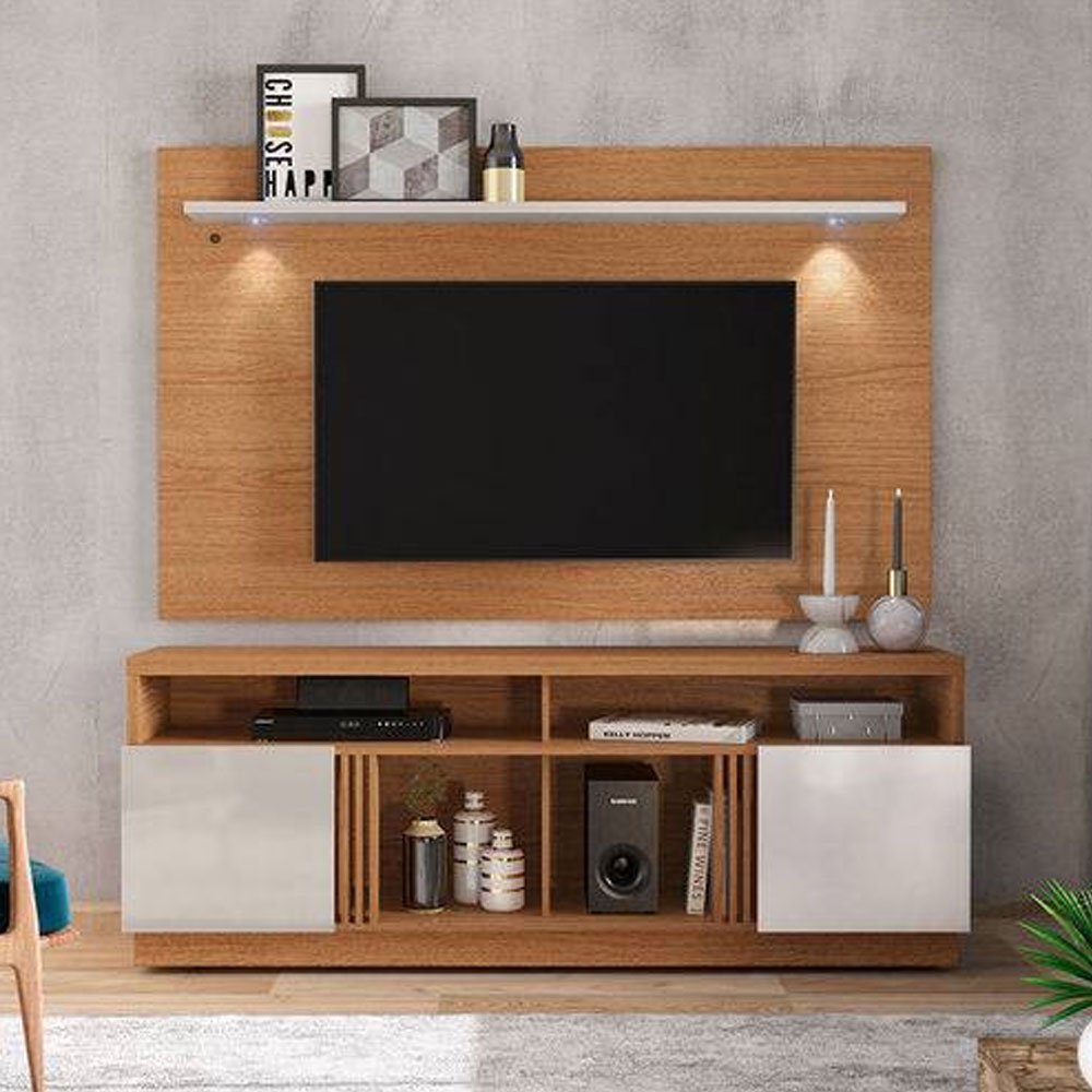 Rack com Painel para Tv de até 65 Polegadas Itapuã 2 Portas Colibri ...