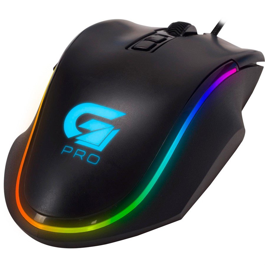 Mouse Gamer Fortrek PRO M9 RGB 4000 Dpi Preto - Colombo