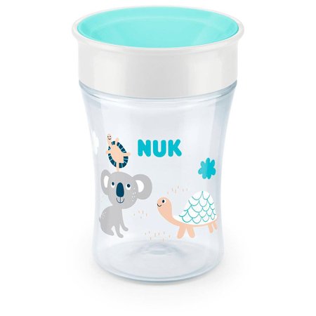 Copo de Treinamento Nuk Magic Cup Verde água 360° 230ml