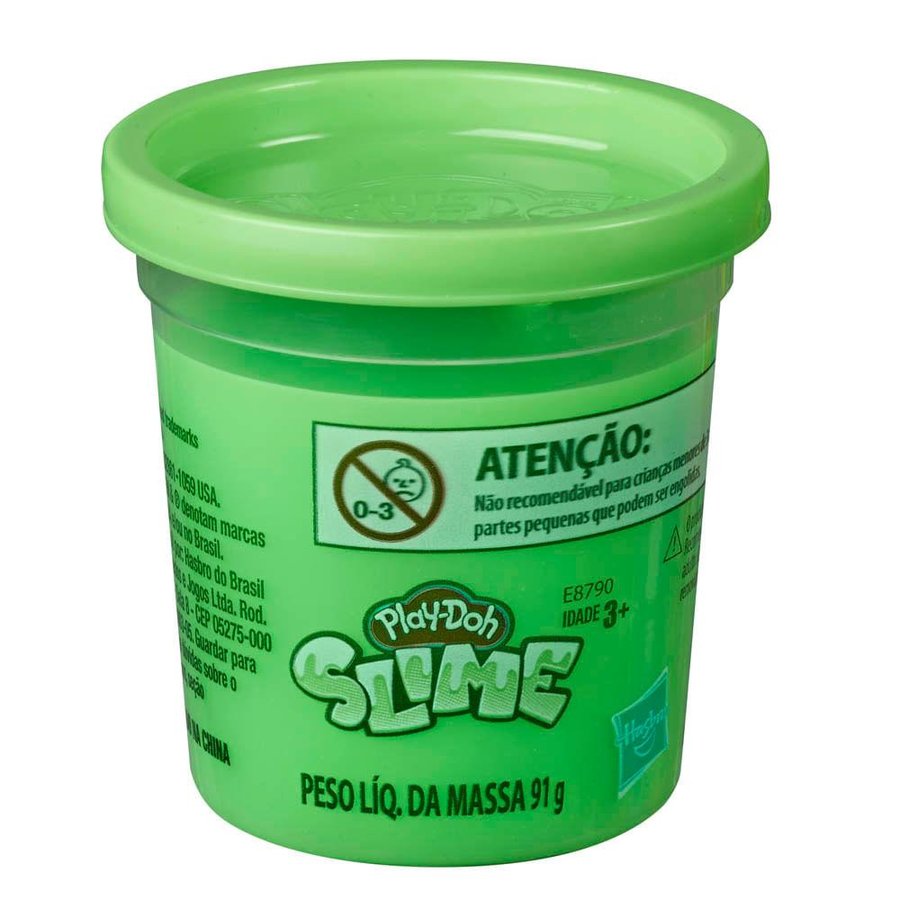 Play Doh Slime Mundo Das Texturas Verde - Hasbro