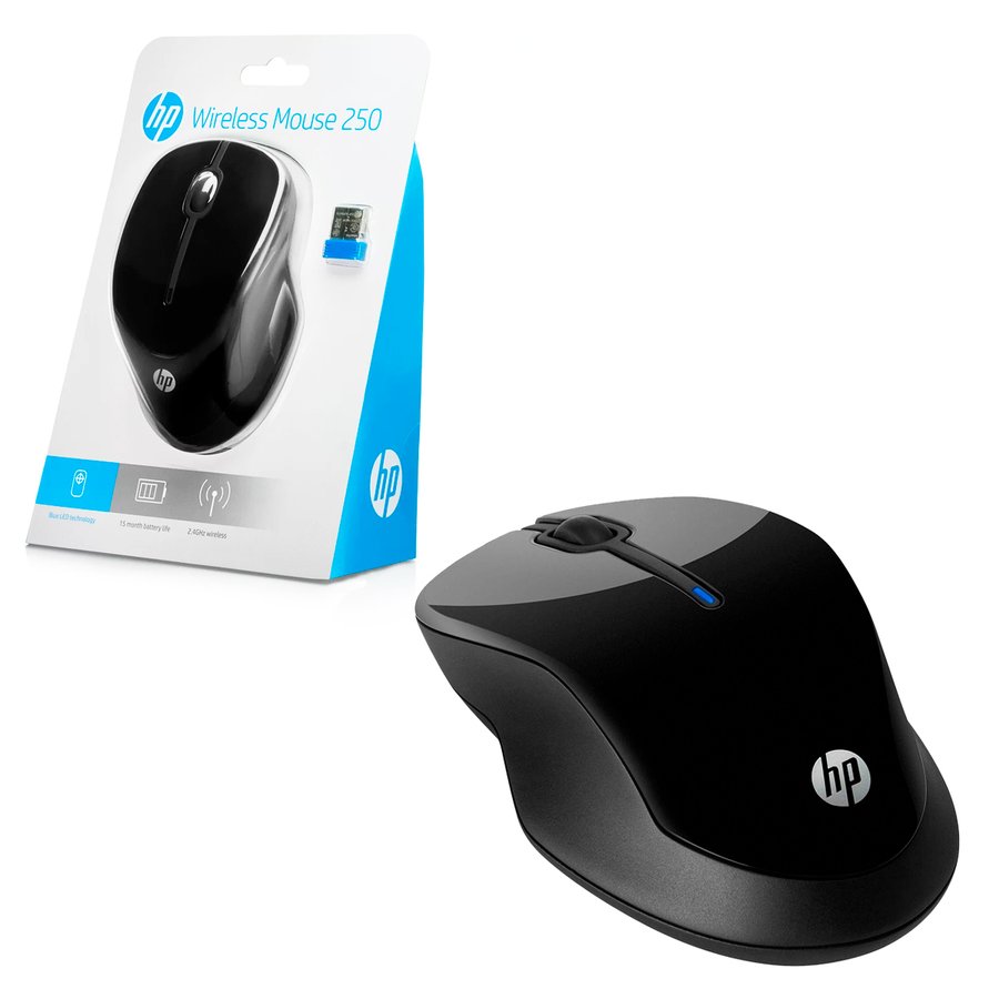 Mouse HP 250 Wireless Preto