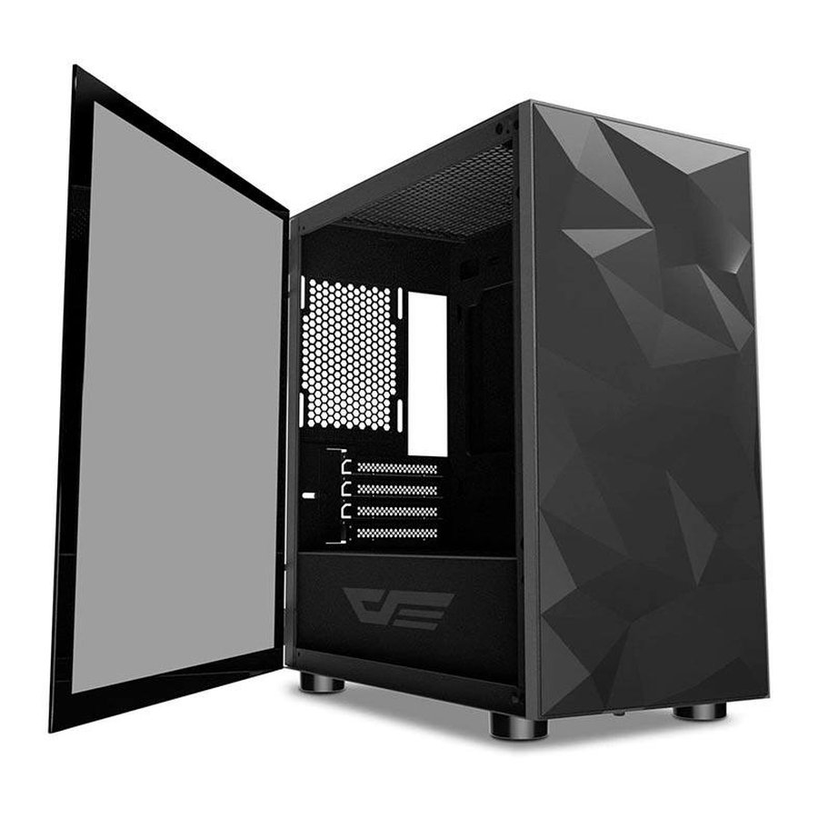 Gabinete Gamer Aigo DarkFlash DLM 21 Preto Lateral Vidro - Colombo