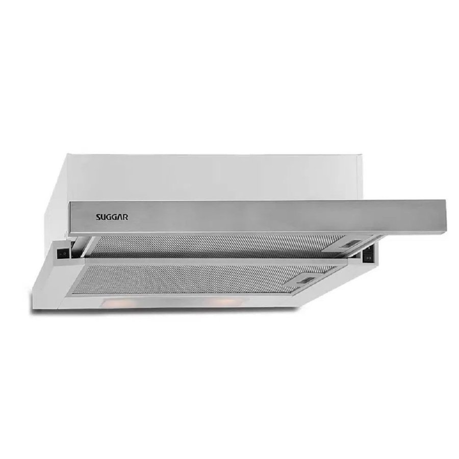 Depurador de Ar Suggar Slim de Embutir 60 CM Inox 110v DE61IX