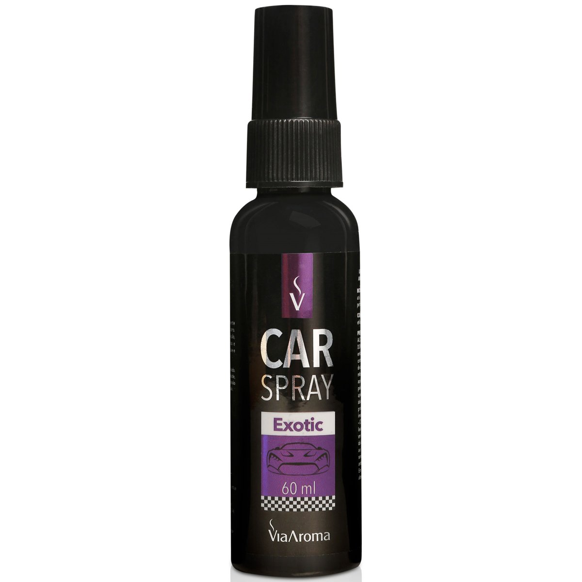 Aromatizante Automotivo Car Spray 60ml Cheirinho De Carro Exotic Via Aroma