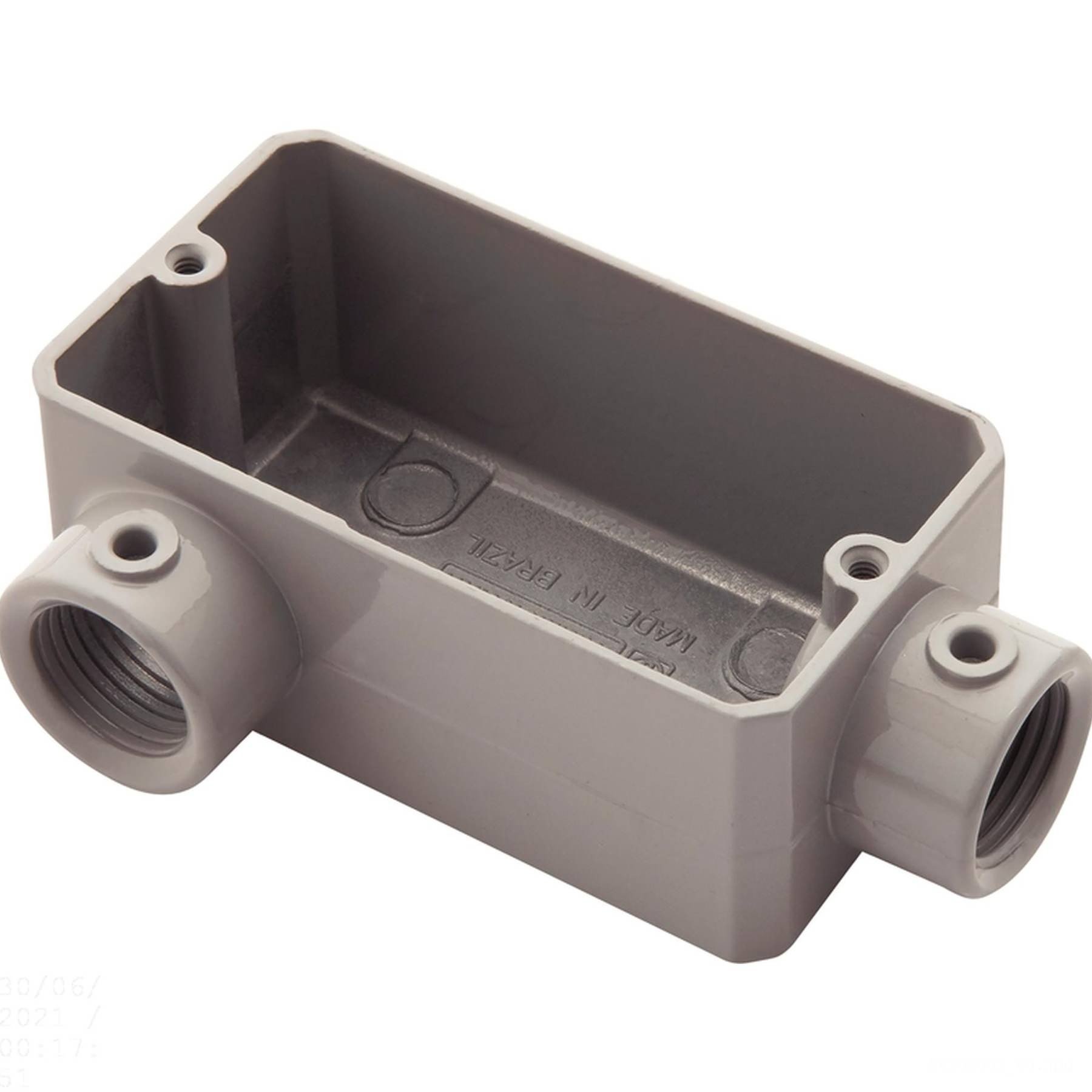 Condulete fixo 3/4" tipo "LR" - sem tampa / rosca BSP / com pintura ...