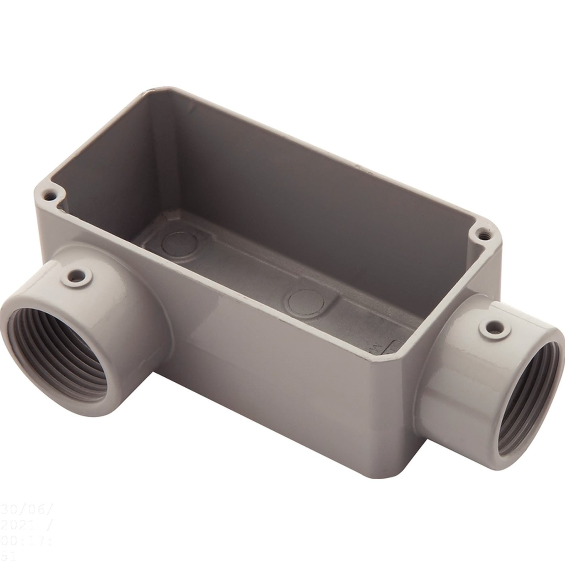 Condulete fixo 1" tipo "LR" - sem tampa / rosca BSP / com pintura ...