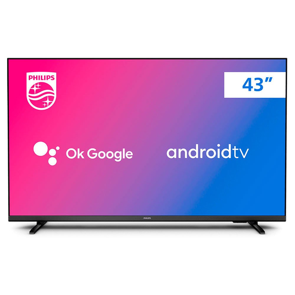 Smart TV 43 Pol 43PFG6917 Full HD HDR Ultrafina 4 HDMI 2 USB Android ...