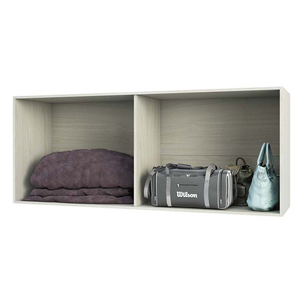 Maleiro Guarda Roupa Aberto Ponte Casal 145cm Prime Plus Luciane Móveis ...