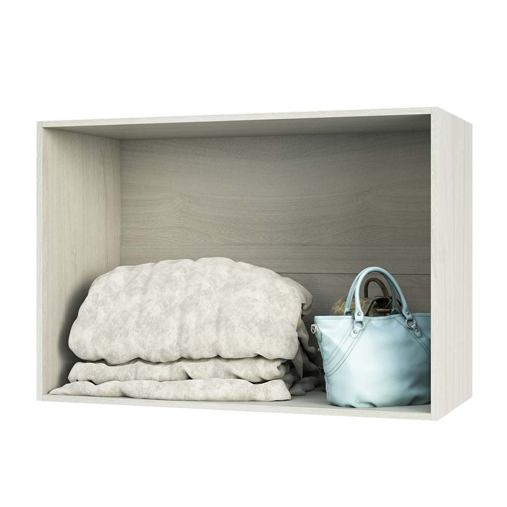 Maleiro Guarda Roupa Aberto Ponte Solteiro 97cm Prime Plus Luciane ...