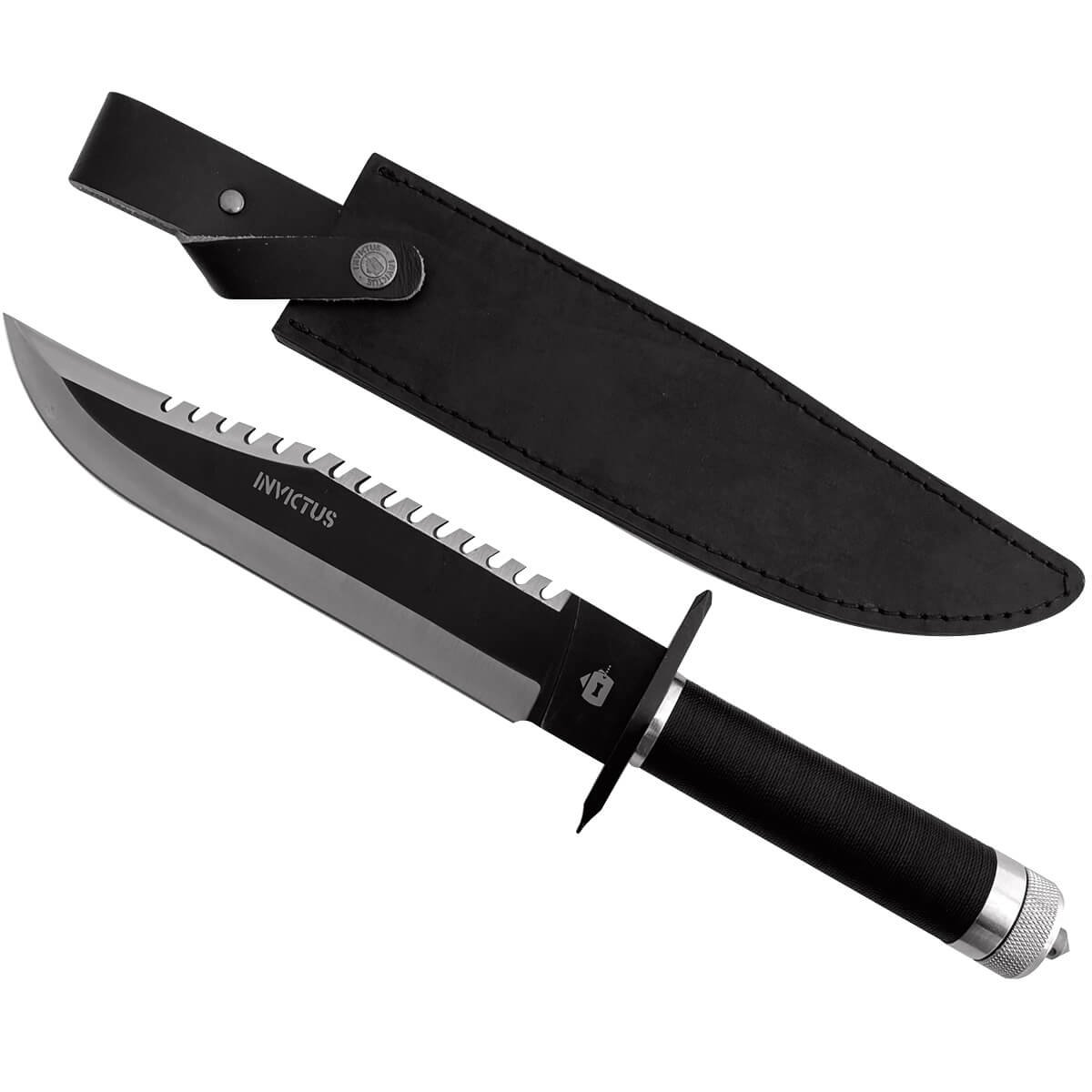 Faca Tática Titan Invictus Aço Inox 420 Com Bússola Kit De ...