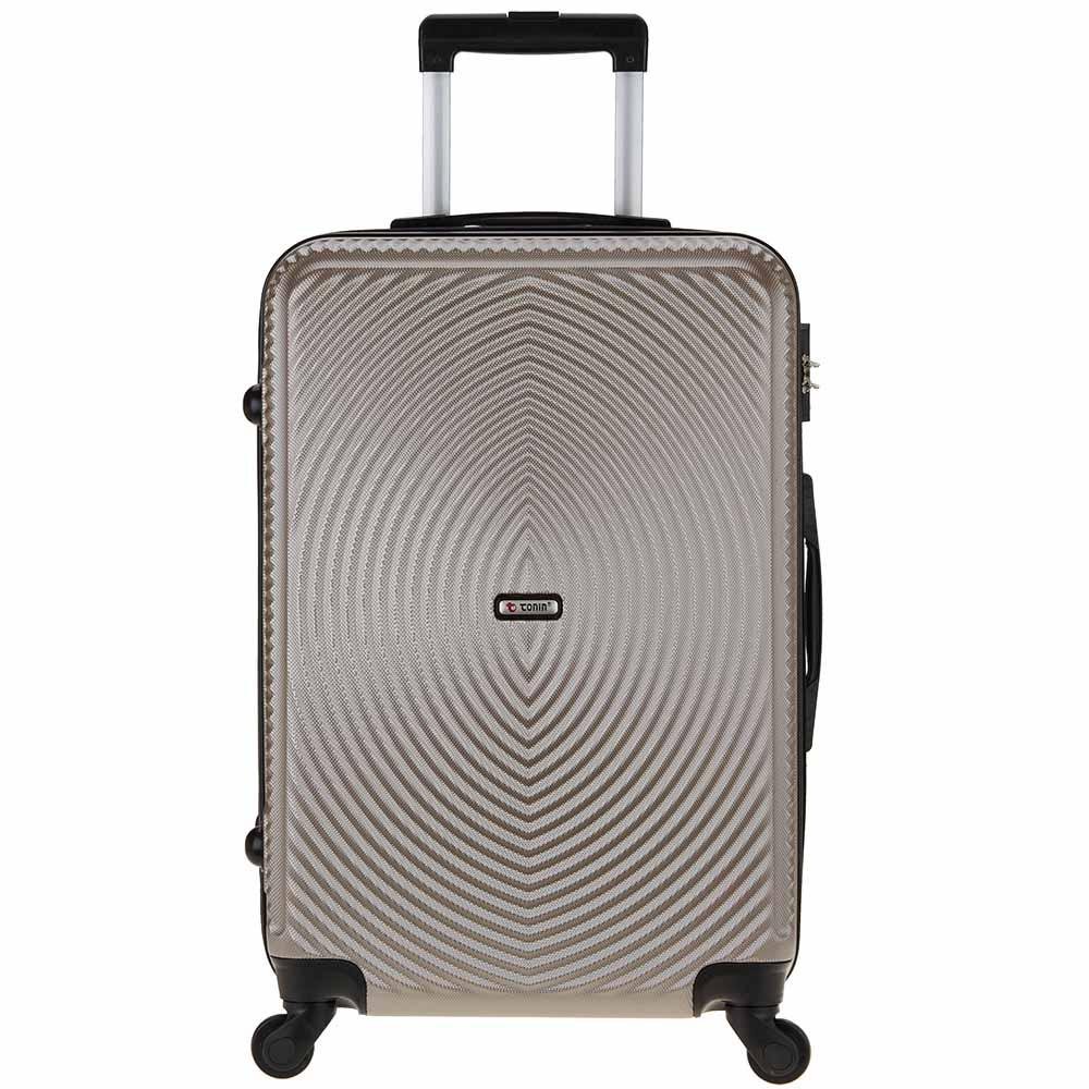 Mala Rígida Grande Linha Orion Dourado