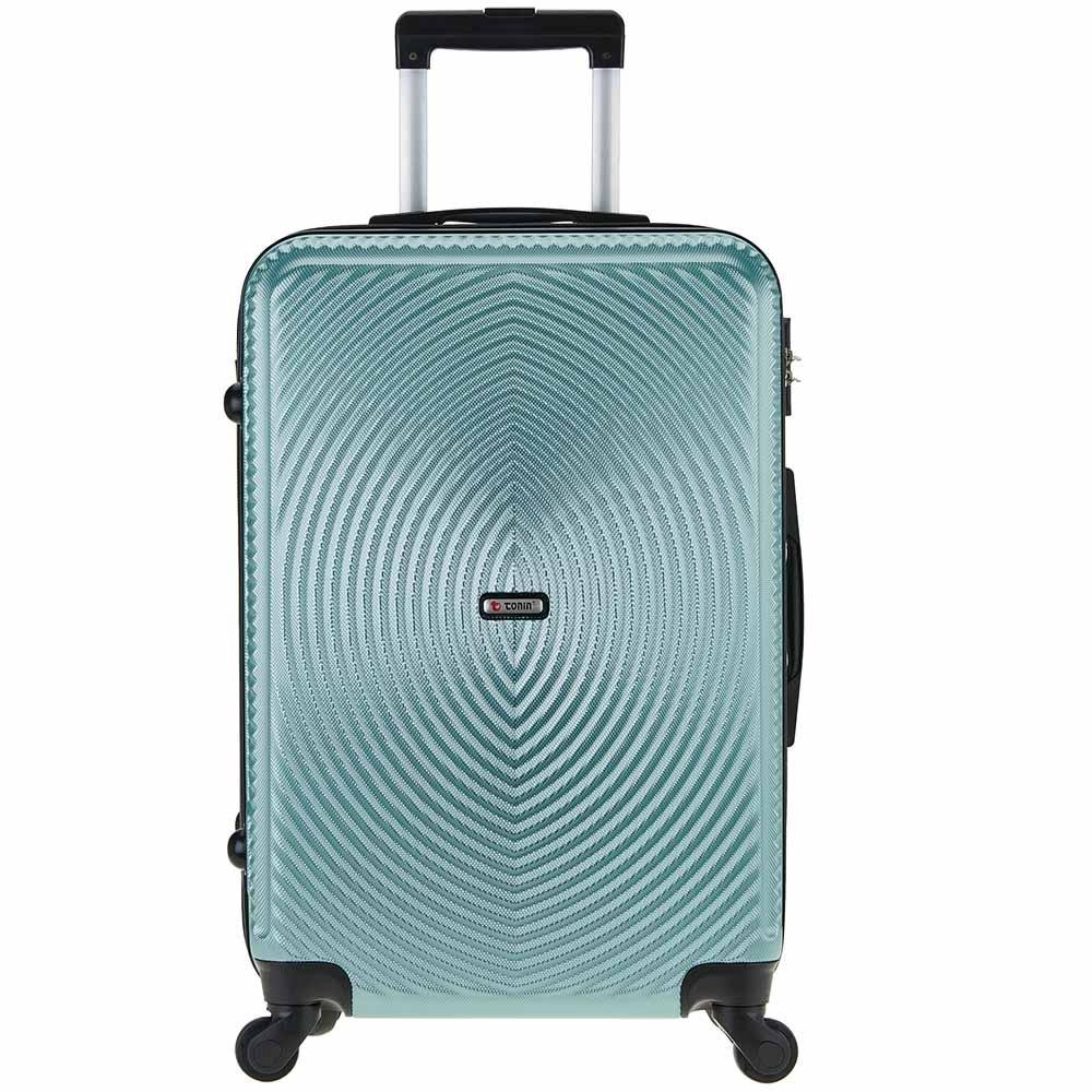 Mala Rígida Grande Linha Orion Verde Metálico