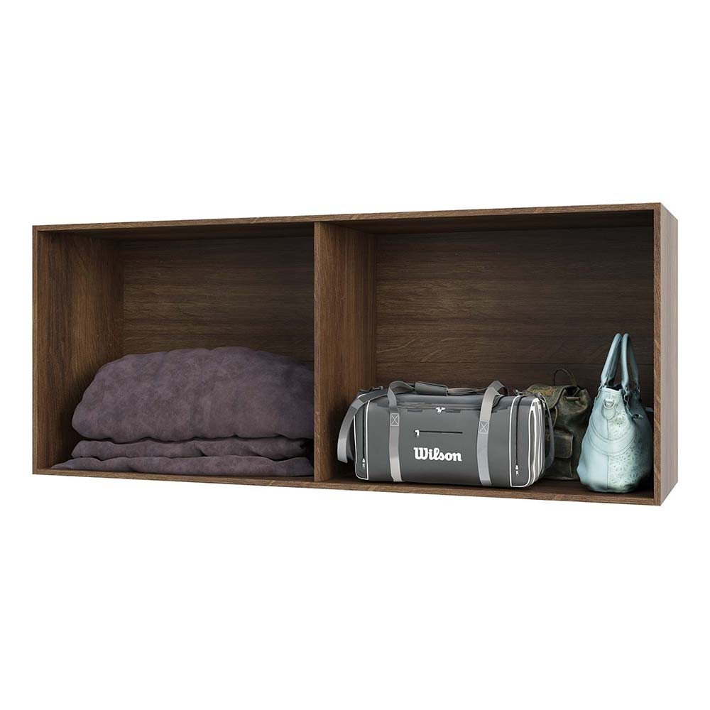 Maleiro Guarda-Roupa / Roupeiro Aberto Ponte Casal 145 cm Prime Plus ...