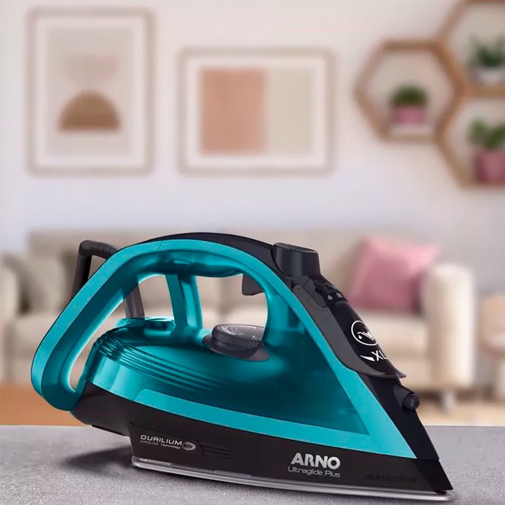 Ferro a Vapor Ultragliss Plus Base Durilium Airglide FMY.