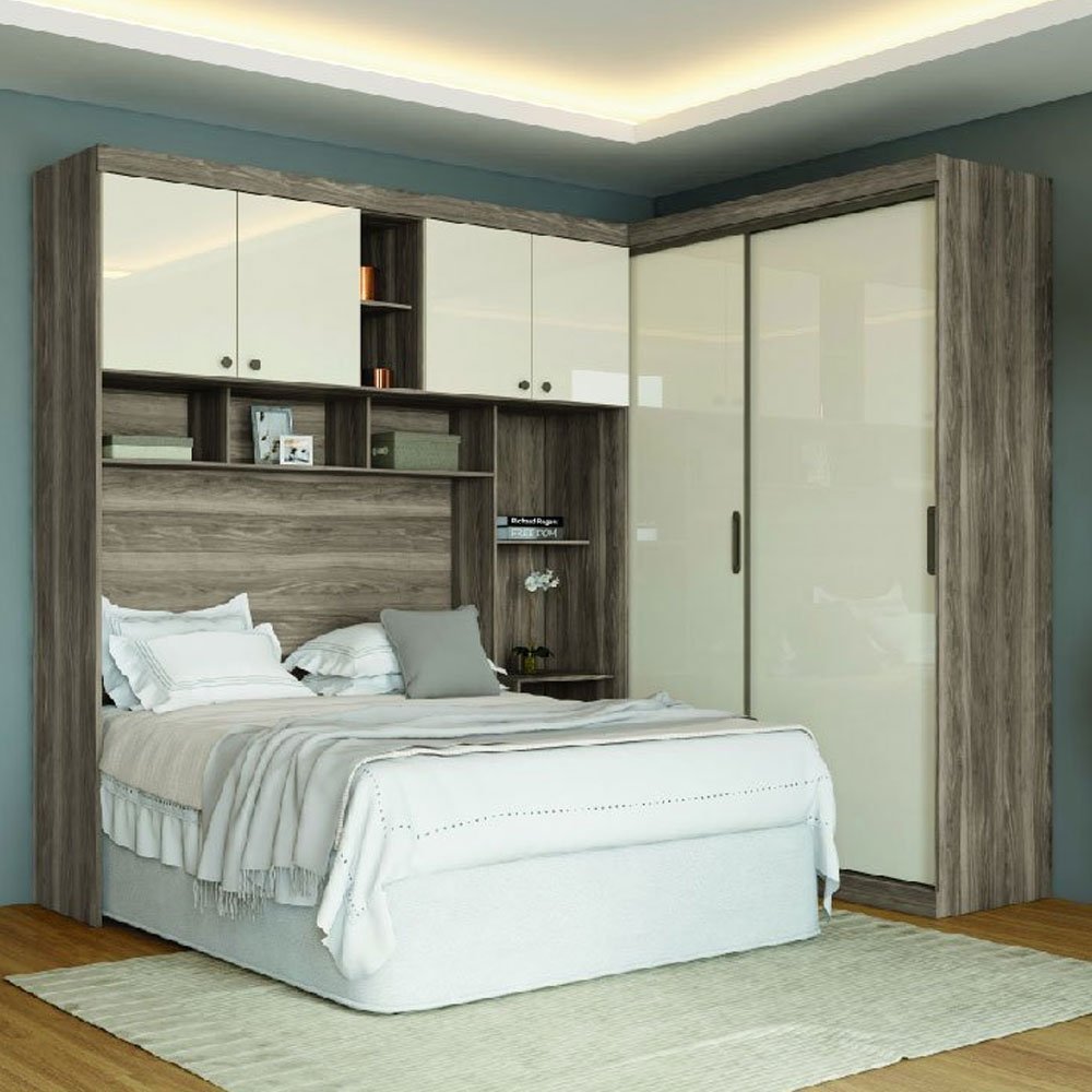 Quarto Completo Compacto Casal Paris Santos Andirá