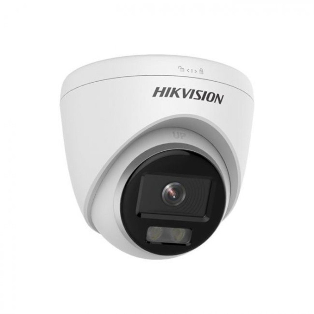 Câmera De Segurança Hikvision Turret Colorvu 2mp Fhd Ds 2cd1327g0 L 2 8mm