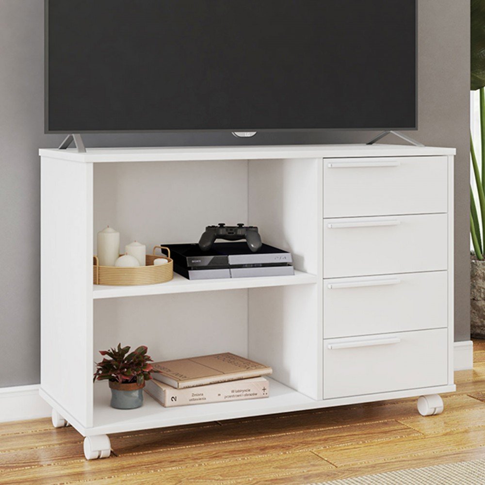 Rack para Tv até 40 Polegadas 4 Gavetas 624096 BSE 02