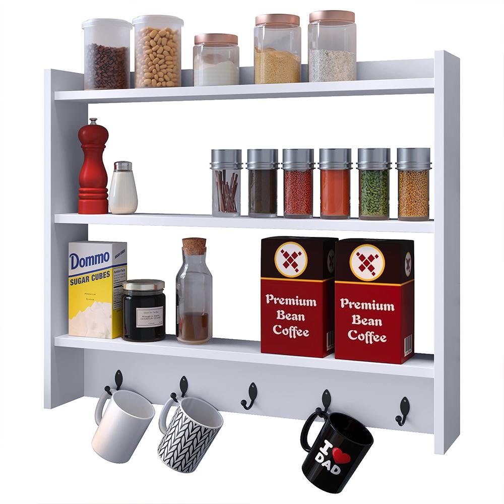 Armário Suspenso Suporte Xícaras Armarinho Amélia Nicho Organizadora ...