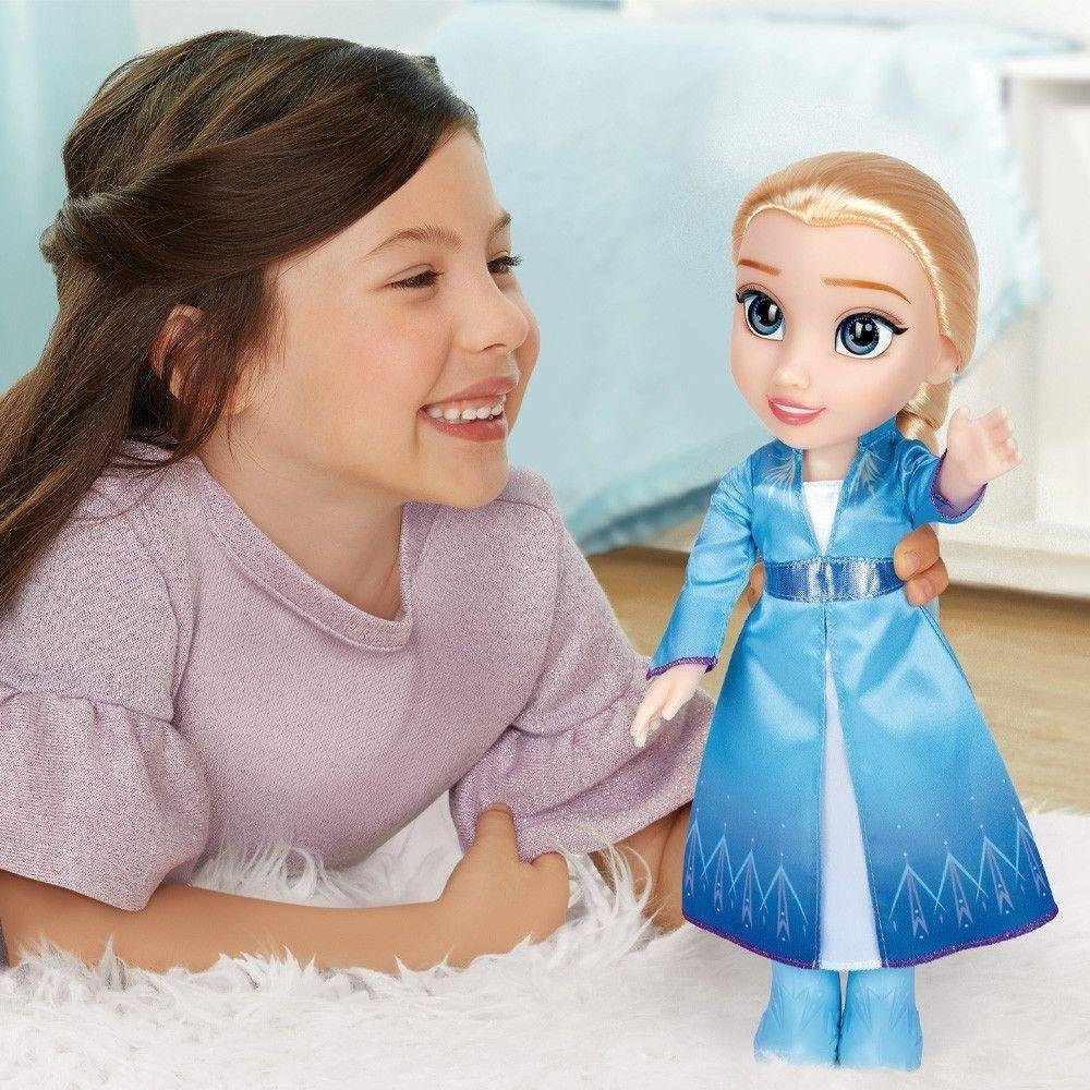 Boneca Disney Frozen Elsa Articulada Multikids - Br1921 Azul