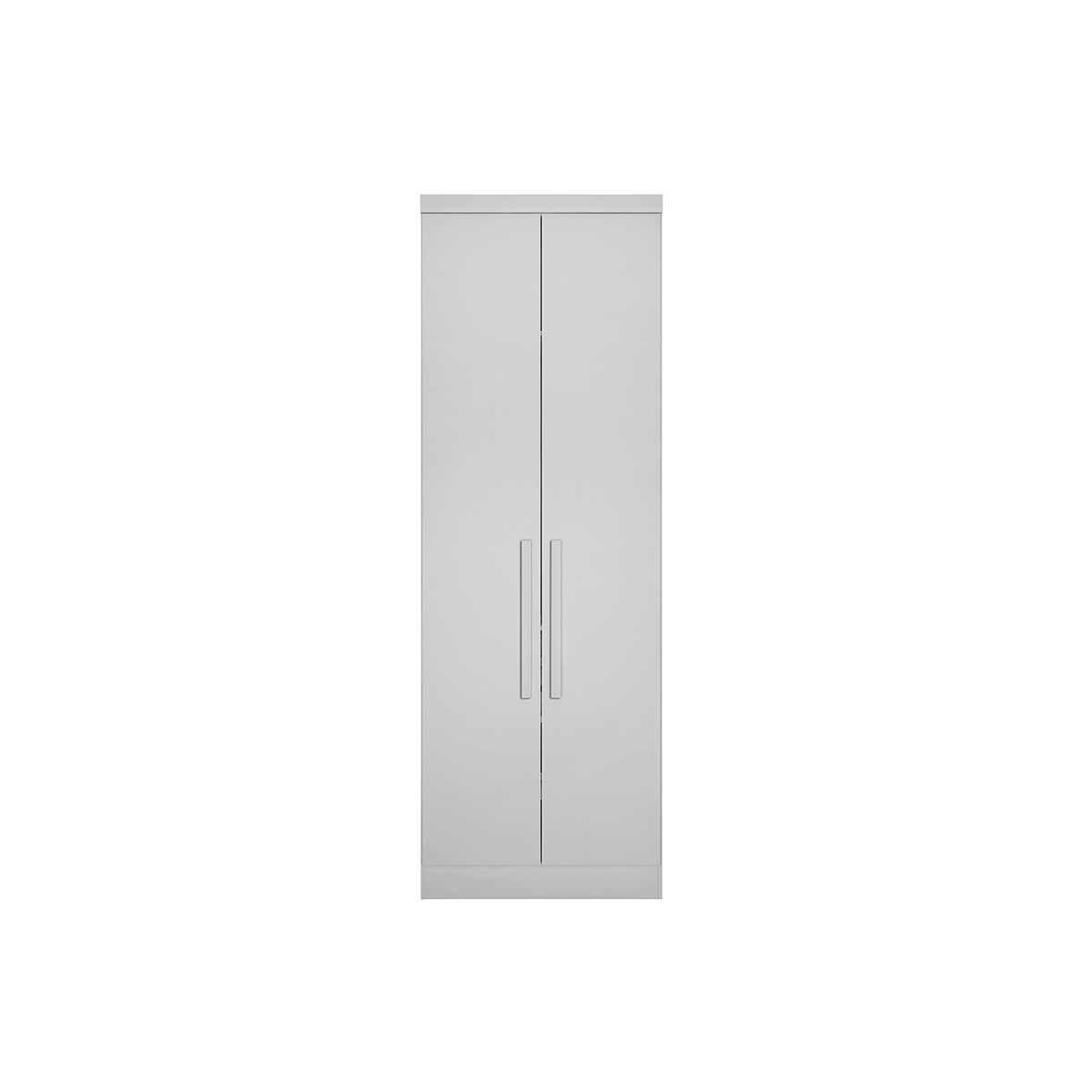Modulado de Quarto Guarda Roupa Rizon c/ 2 Portas e 3 Gavetas Branco ...