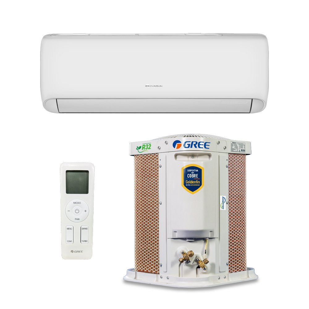 Ar Condicionado Split Hw G-classic Inverter Gree 12000 Btus Quente/frio R-32 220V Monofásico ...